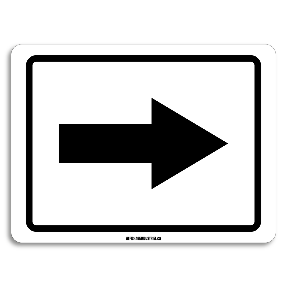 Direction - Flèche – AFFICHAGEINDUSTRIEL.ca