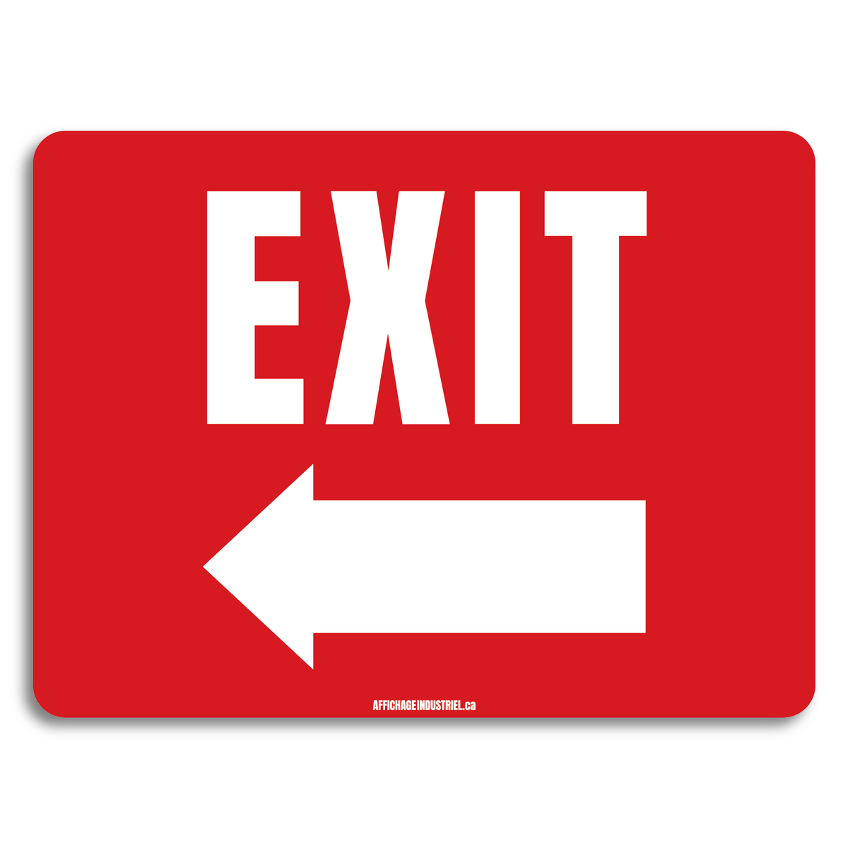 Sortie directionnel gauche – AFFICHAGEINDUSTRIEL.ca