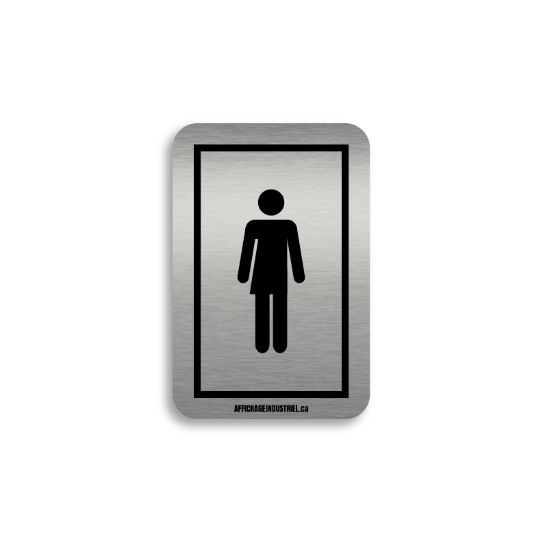 Indication toilette | Mix – AFFICHAGEINDUSTRIEL.ca